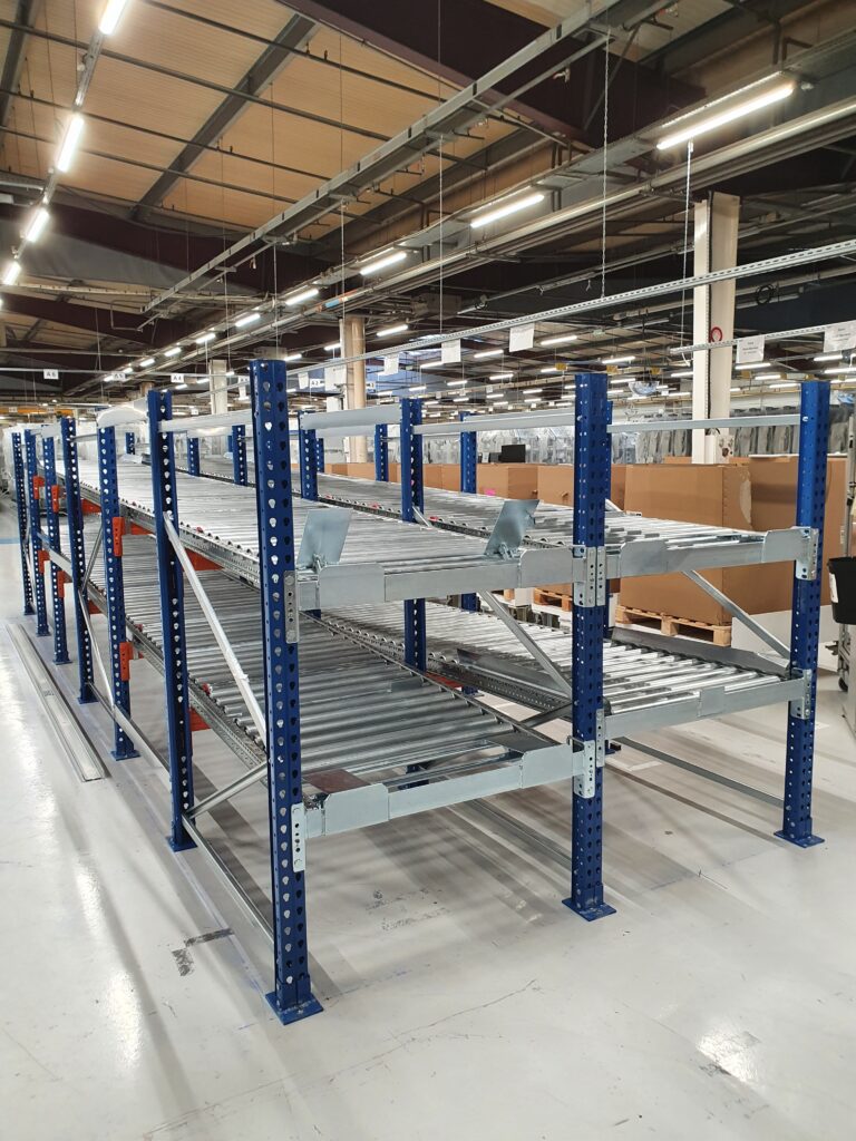 Rack dynamique sur mesure - Stockage pour vos palettes